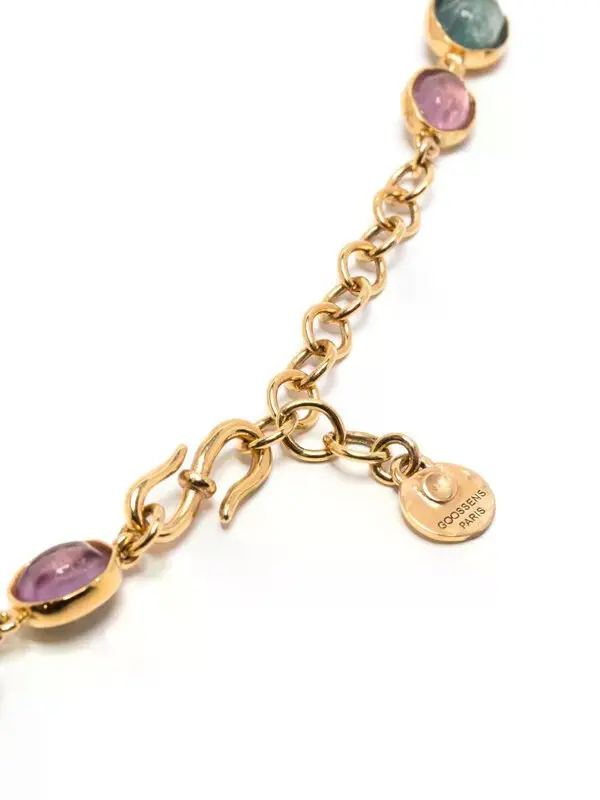GOOSSENS Cabochons Rainbow Necklace