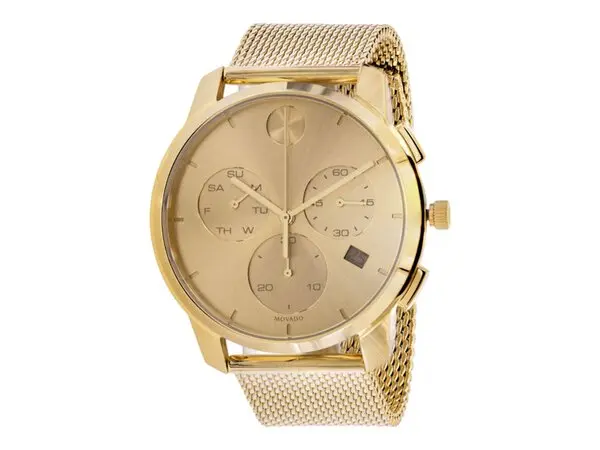 Movado Chronograph Watch - Stainless Steel