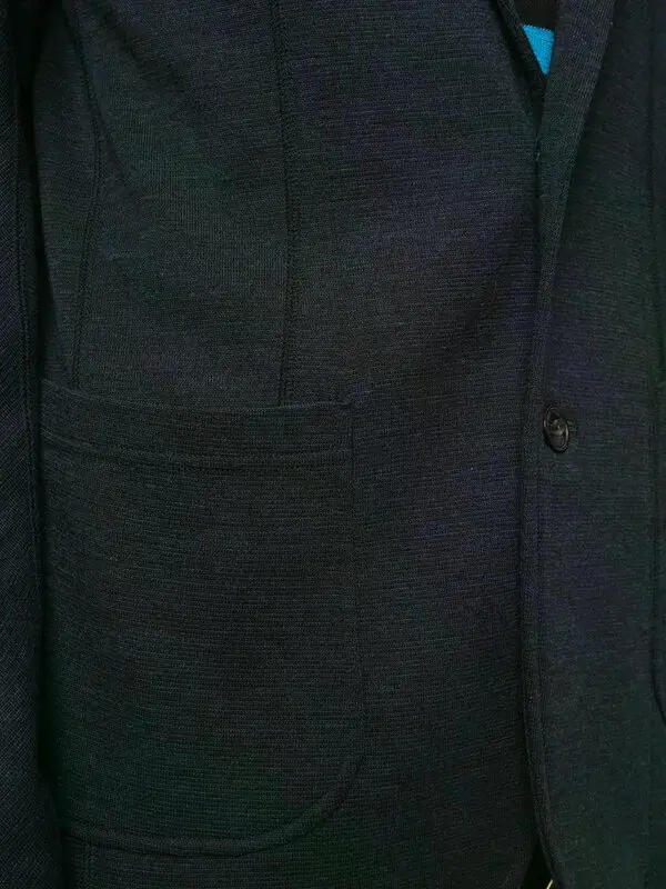Kolor Knitted Single Breasted Blazer