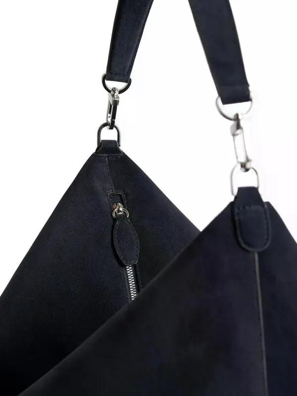 TOTEME Bevel Suede Shoulder Bag