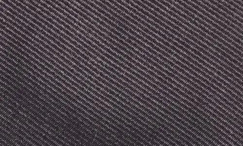 JACK VICTOR Solid Silk Neck Tie - Black