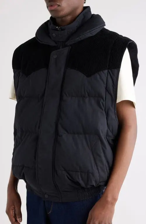 Isabel Marant Dawson Down Convertible Jacket - Faded Black
