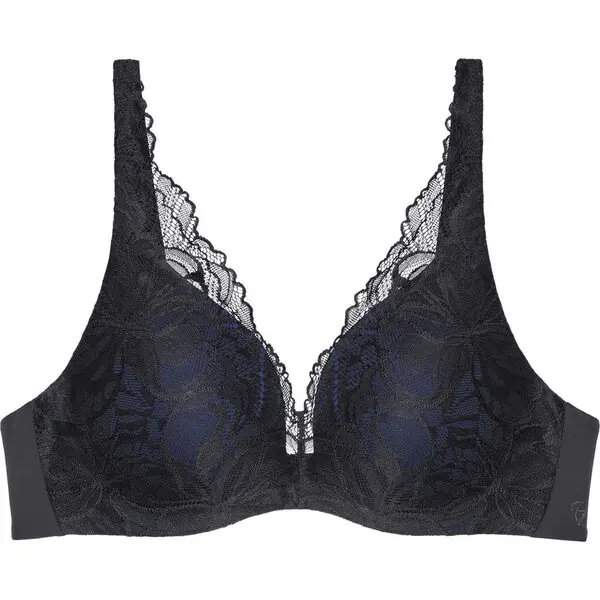 TRIUMPH Body Makeup Illusion Lace Demi Bra - Black