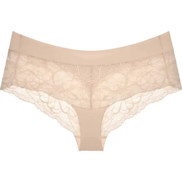 TRIUMPH Body Makeup Illusion Lace Briefs Panties - Nude Beige