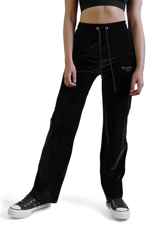 BLVCK Velvet Sweatpants