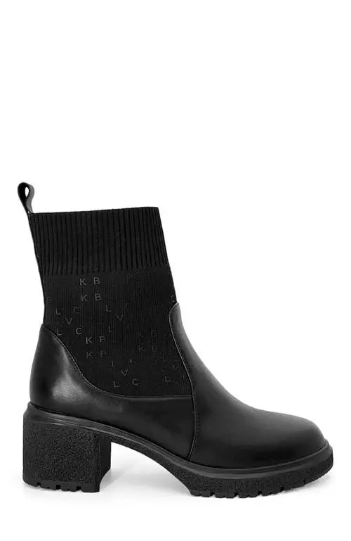 BLVCK Monogram Ankle Boots