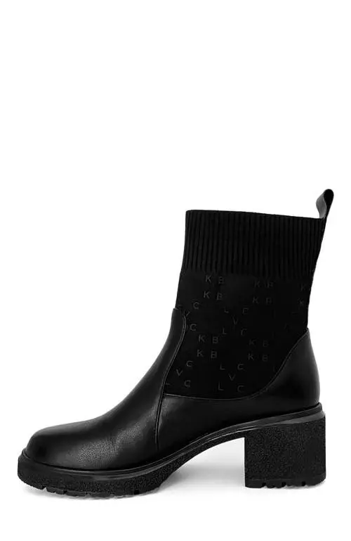 BLVCK Monogram Ankle Boots