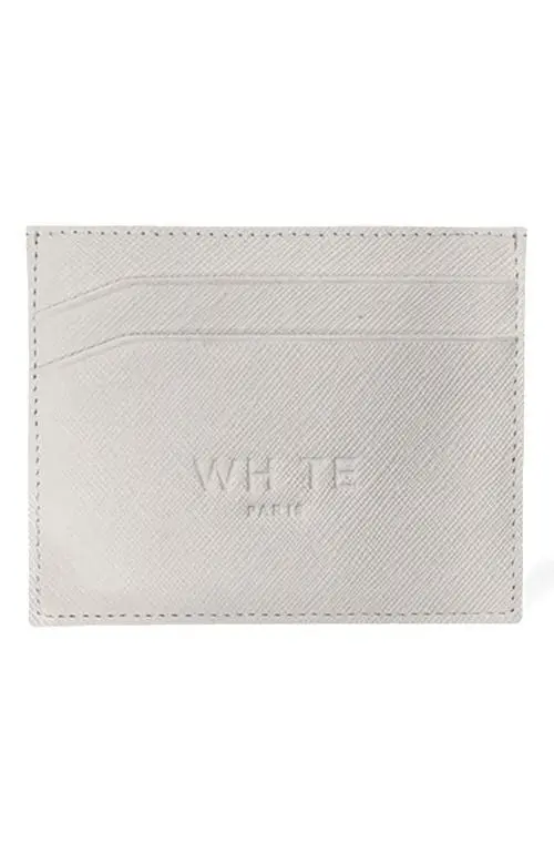 BLVCK Classic Card Holder - White
