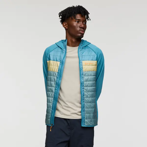 COTOPAXI Capa Hybrid Insulated Hooded Jacket - Drizzle/bluegrass