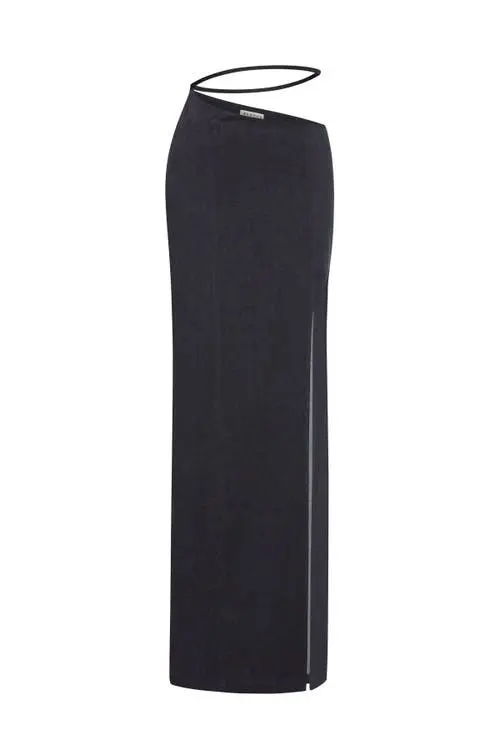 JENDUE Dreams Denim Maxi Skirt