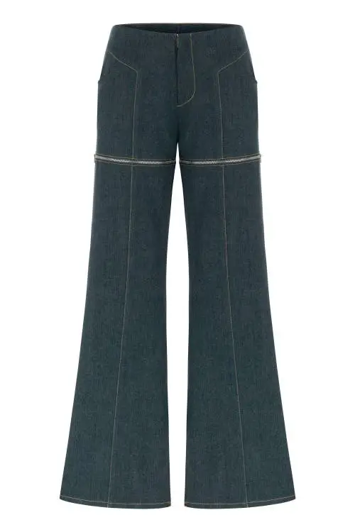 JENDUE Monte 2-in-1 Denim Jeans & Shorts