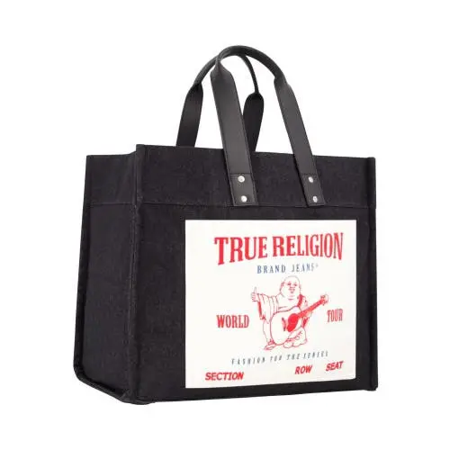 True Religion Large Denim Tote
