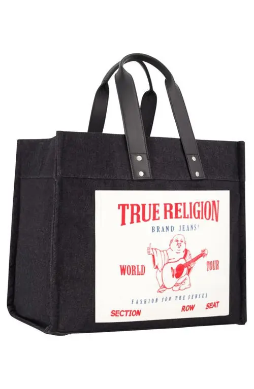 True Religion Large Denim Tote