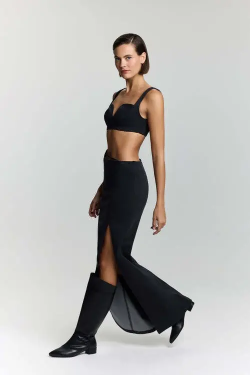 JENDUE Dreams Denim Crop Top