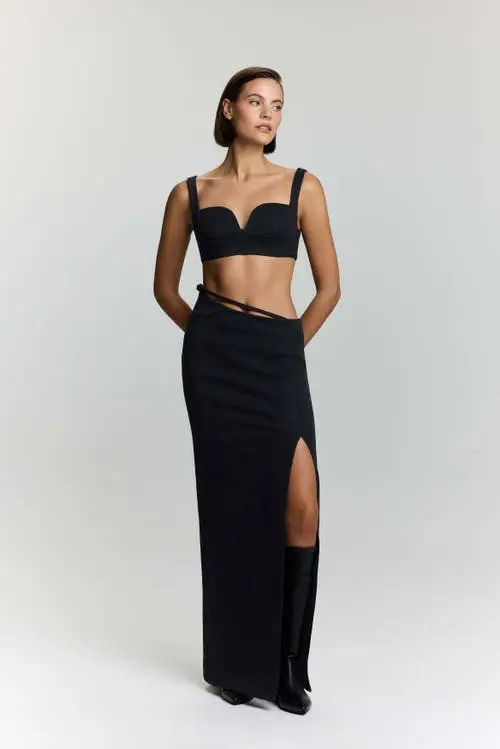 JENDUE Dreams Denim Crop Top