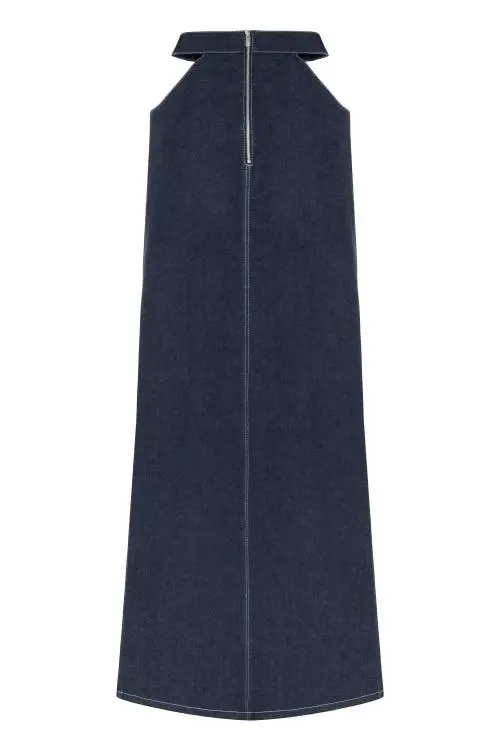 JENDUE Siena Maxi Denim Skirt