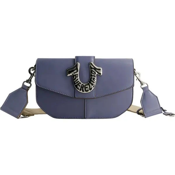 True Religion Shoulder Bag With Logo - Blue