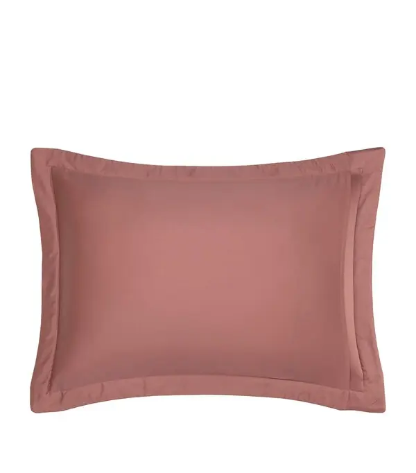 YVES DELORME Triomphe Santal Oxford Pillowcase - Pink