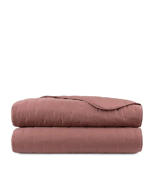 YVES DELORME Triomphe Santal King Bedcover - Pink