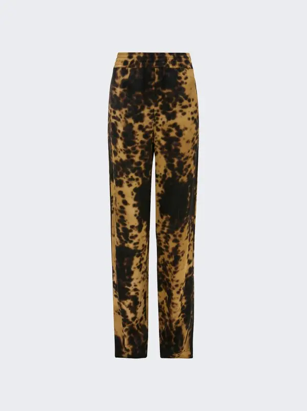 Victoria Beckham Printed Viscose Trousers - Multi