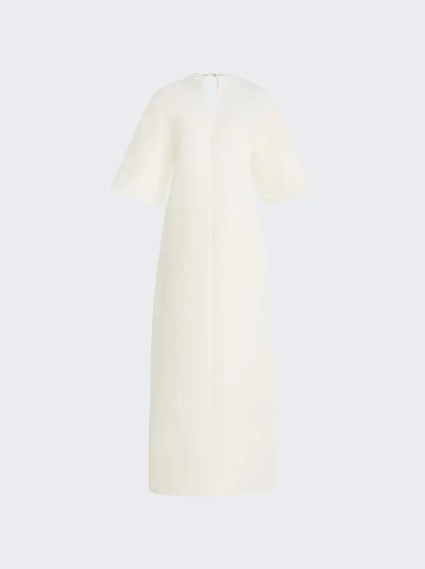 THE ROW Mia Silk Maxi Dress - Off White
