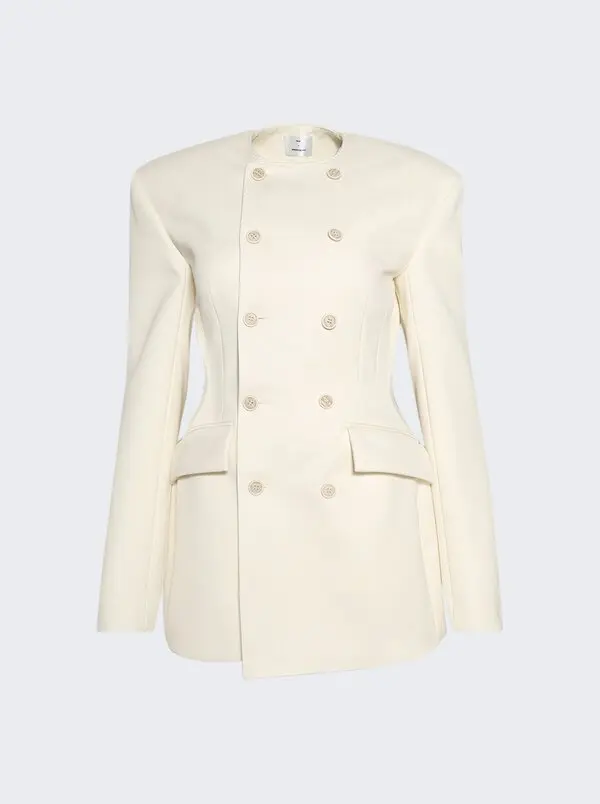 Wardrobe.NYC X Rosie Huntington-ley Blazer Dress - White