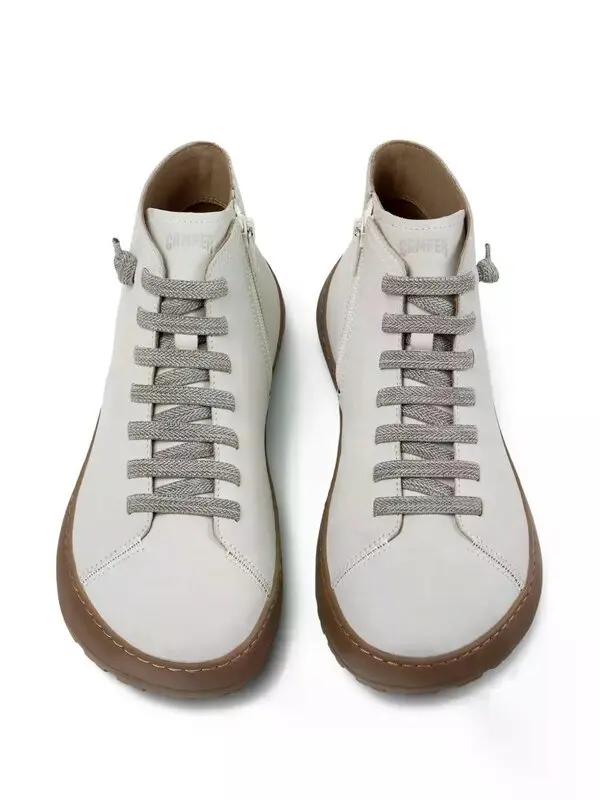 Camper Lace-up Leather High-top Sneakers