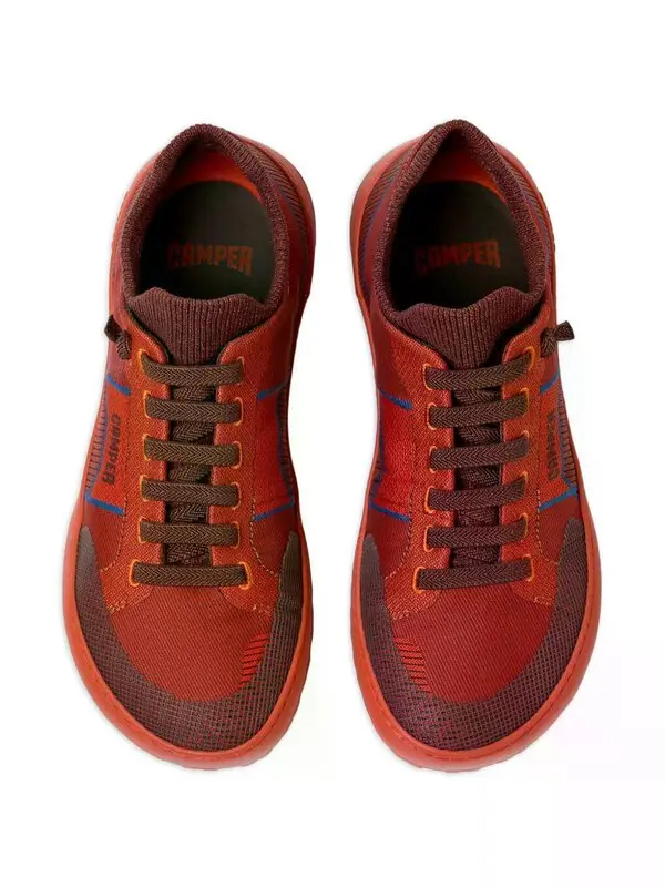 Camper Peu Serra Lace-up Sneakers - Orange