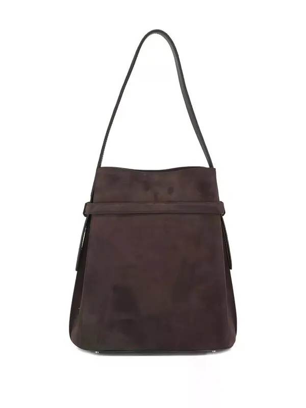 TOTEME Suede And Leather Shoulder Bag