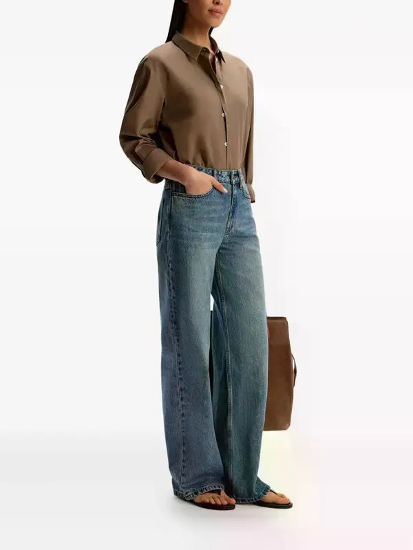 12 STOREEZ Wide-leg Jeans