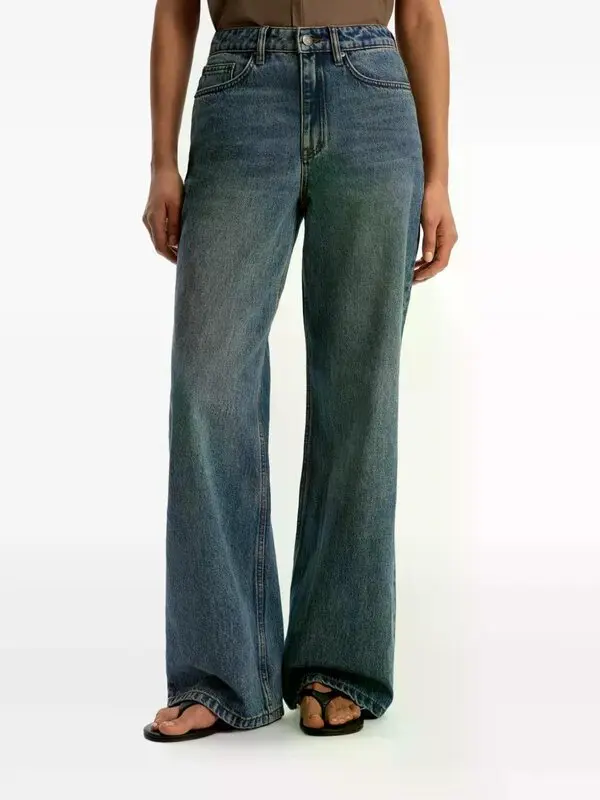 12 STOREEZ Wide-leg Jeans