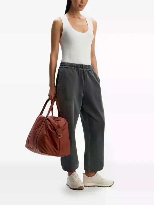 12 STOREEZ Drawstring-cuffed Track Pants - Grey