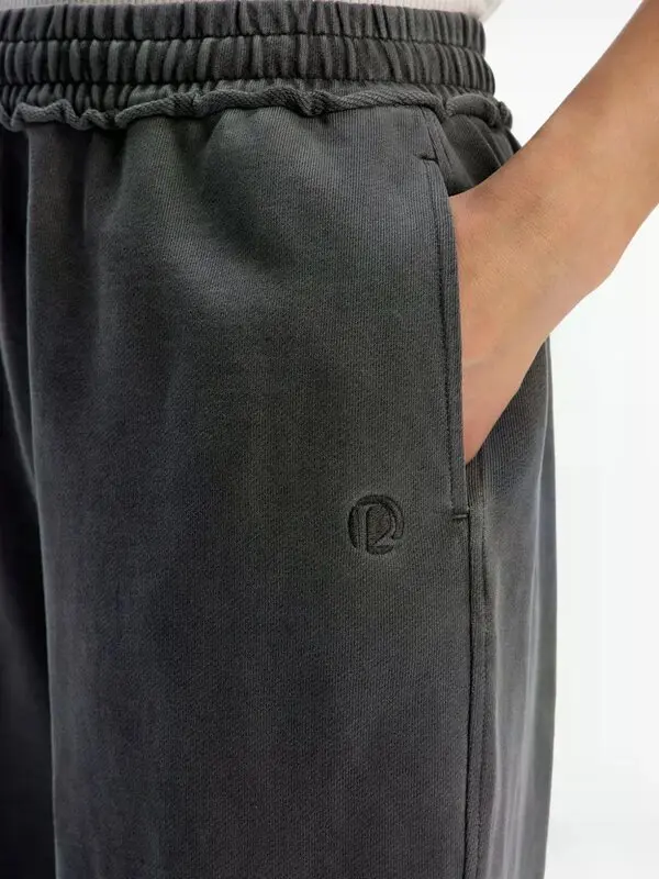 12 STOREEZ Drawstring-cuffed Track Pants - Grey