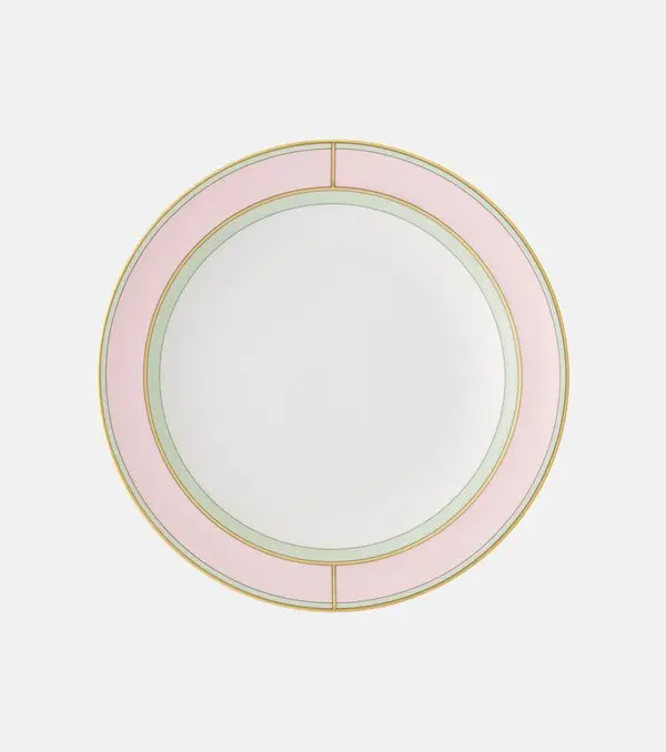 GINORI 1735 Diva Porcelain Soup Plate - Pink