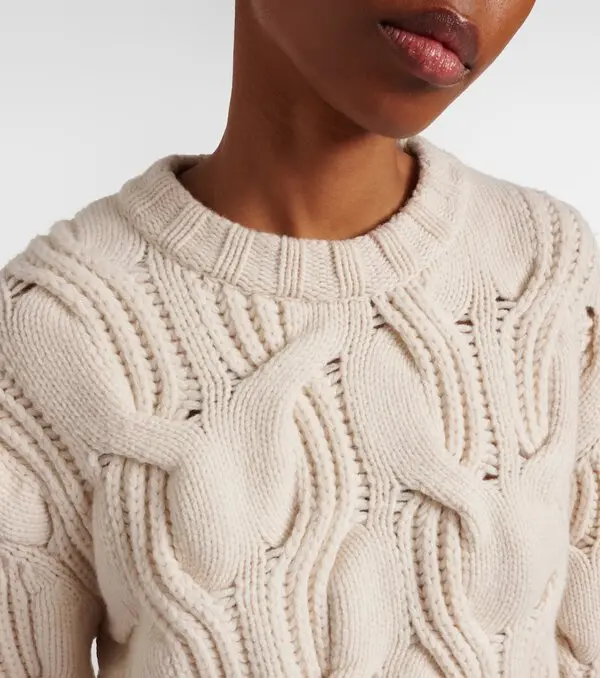 Bottega Veneta Oversized Wool Crewneck Sweater