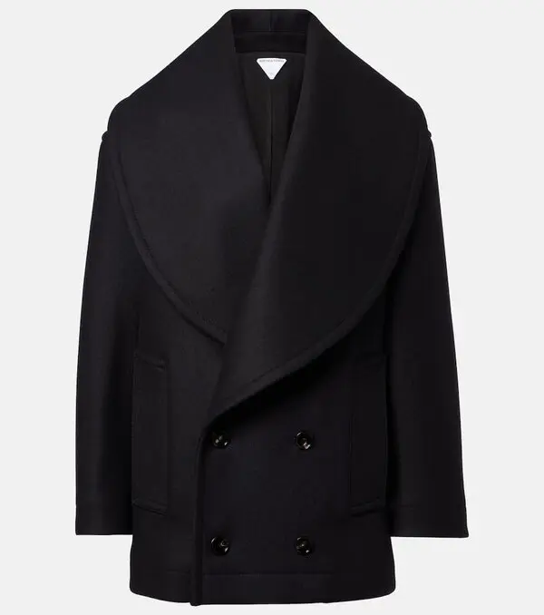 Bottega Veneta Double-breasted Wool Coat