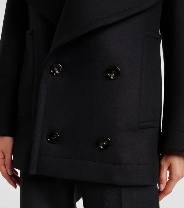 Bottega Veneta Double-breasted Wool Coat