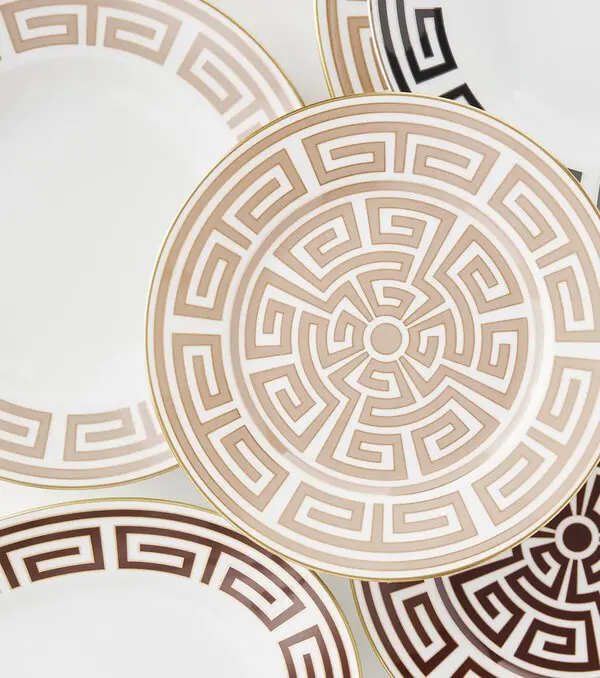 GINORI 1735 Labirinto Porcelain Soup Plate - White