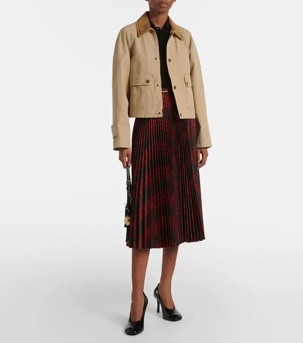 Burberry Cotton Gabardine Jacket