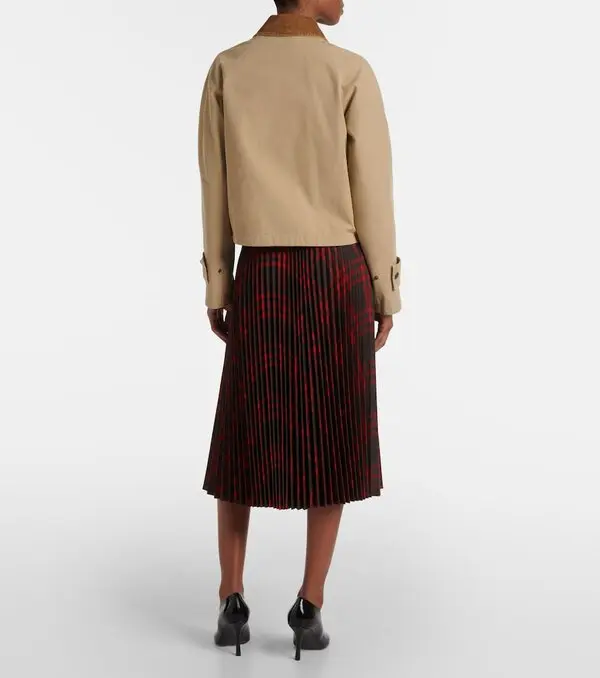 Burberry Cotton Gabardine Jacket