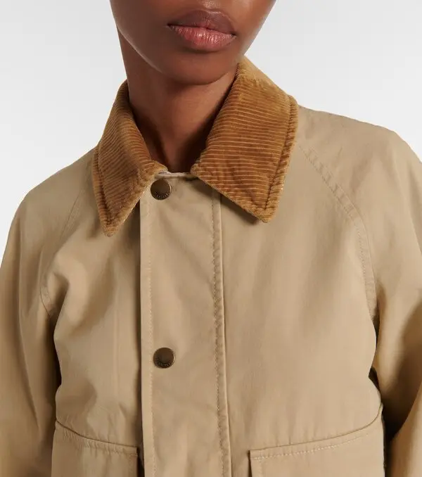 Burberry Cotton Gabardine Jacket