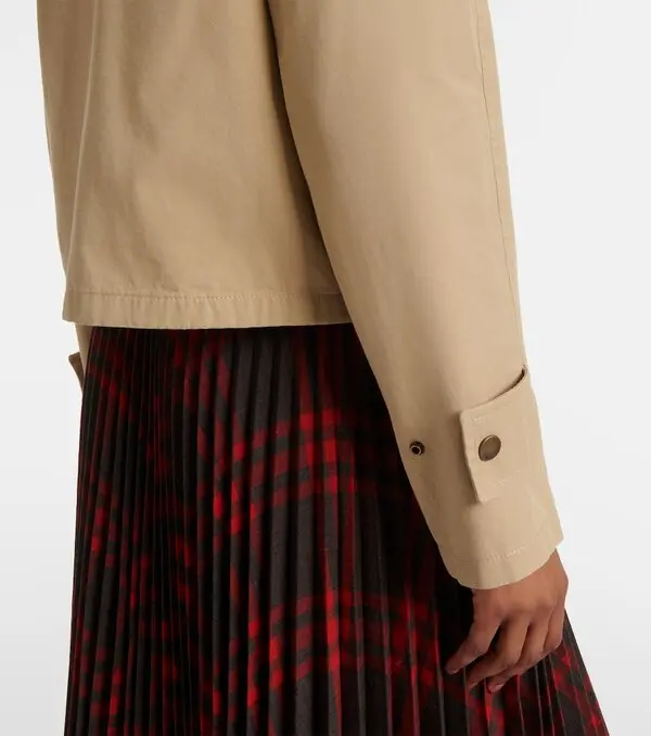 Burberry Cotton Gabardine Jacket