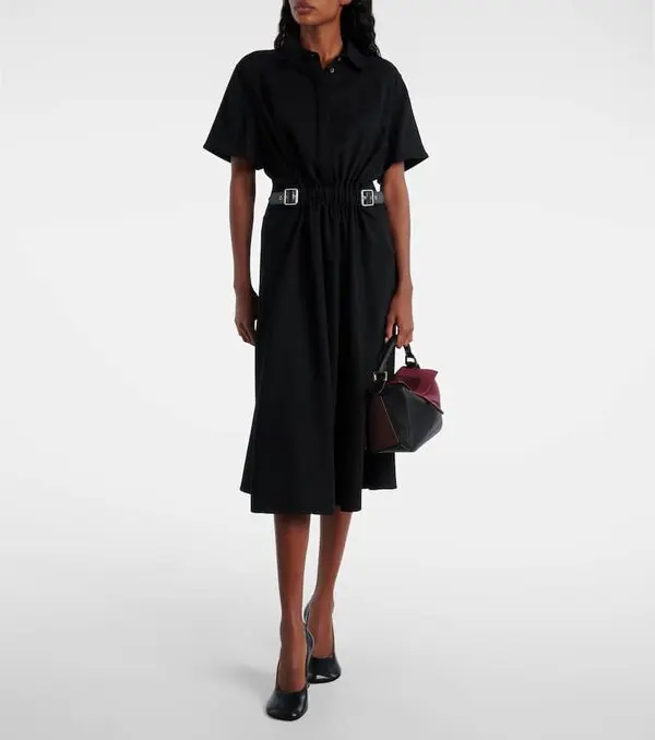 Loewe Belted Midi Dress