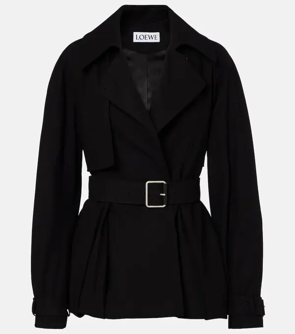 Loewe Balloon Cotton Jacket - Black