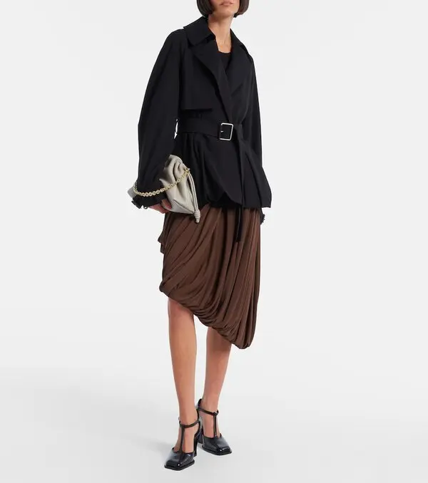 Loewe Balloon Cotton Jacket - Black