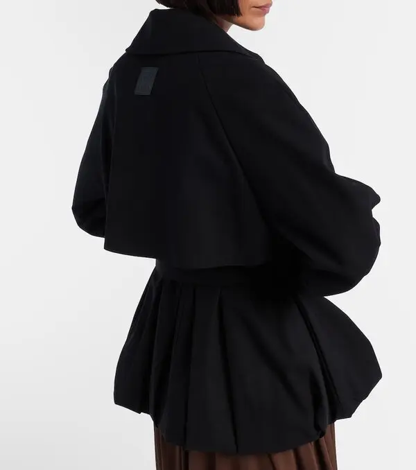 Loewe Balloon Cotton Jacket - Black