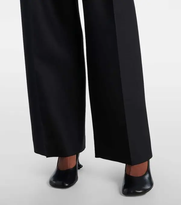 Loewe Gathered Wide-leg Pants