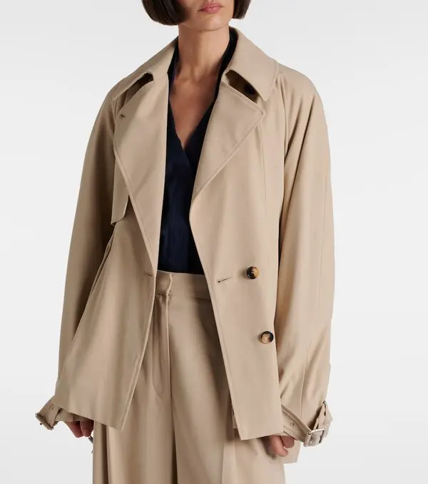 Loewe Cotton Gabardine Jacket - Beige