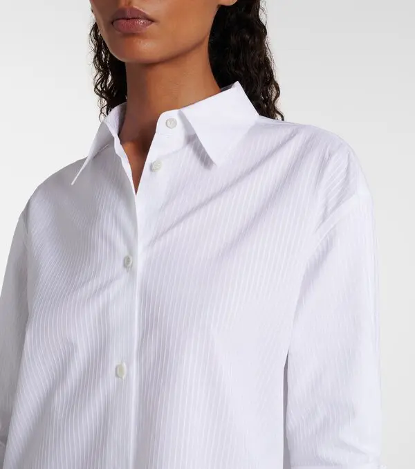Loewe Layered Cotton Poplin Shirt