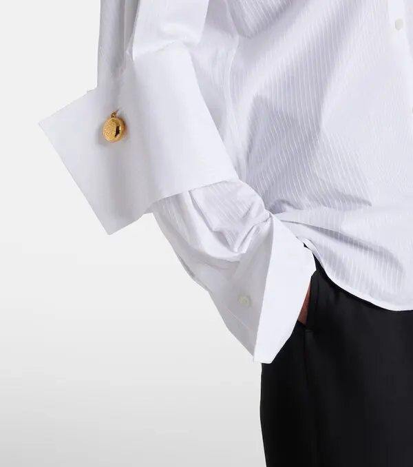 Loewe Layered Cotton Poplin Shirt
